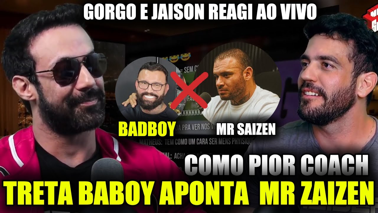 POLEMICA BADBOY EXPLANA MR ZAIZEN AO VIVO GORGONOID E JASON REAGEM AO ...