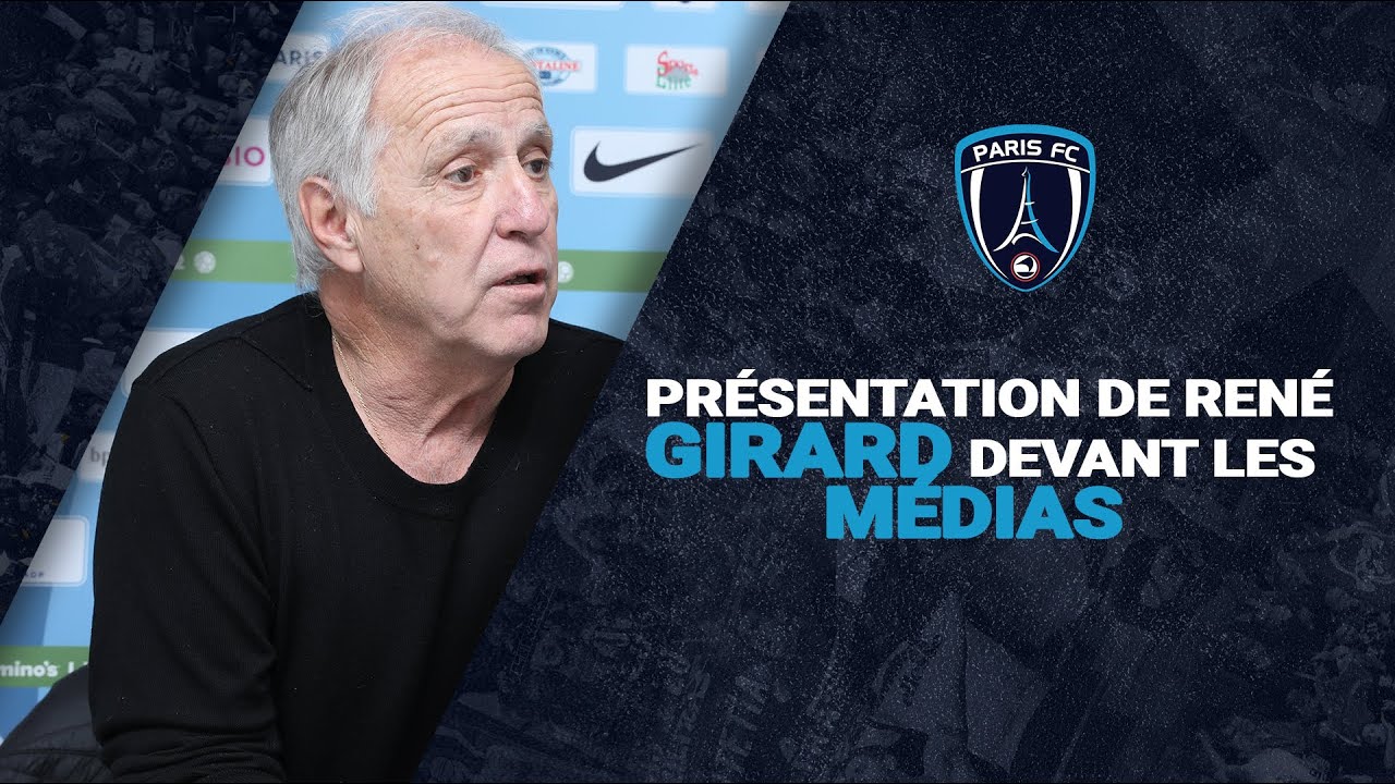 Présentation de René Girard devant les médias - YouTube