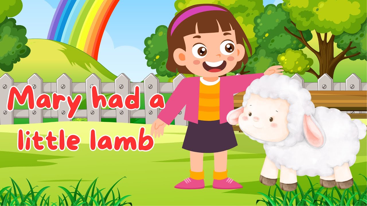 Mary had a little Lamb - Nursery Rhymes | Kids Song | Baby Song | Sing ...