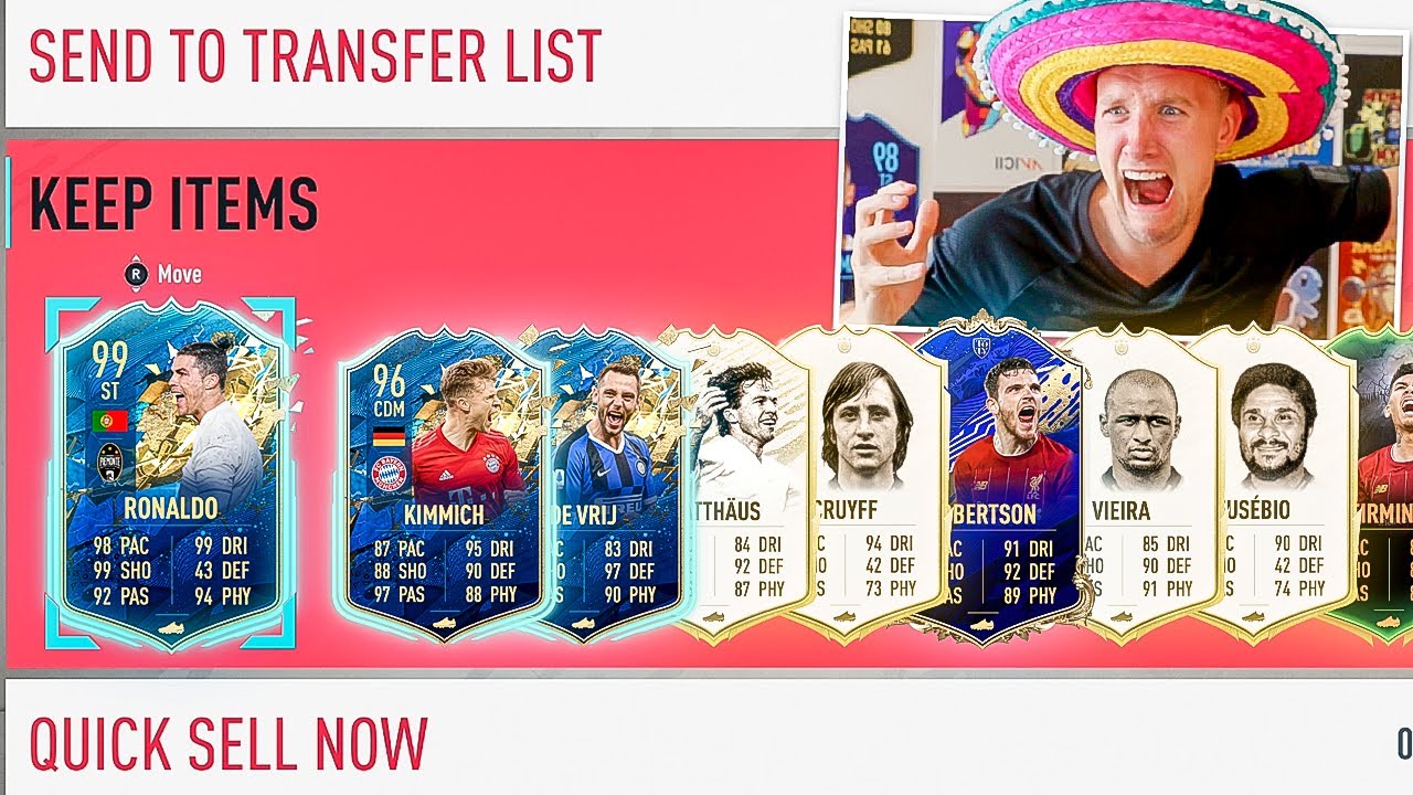 Greatest Pack Opening of FIFA 20! (Best REUS TO GLORY Packs) - YouTube