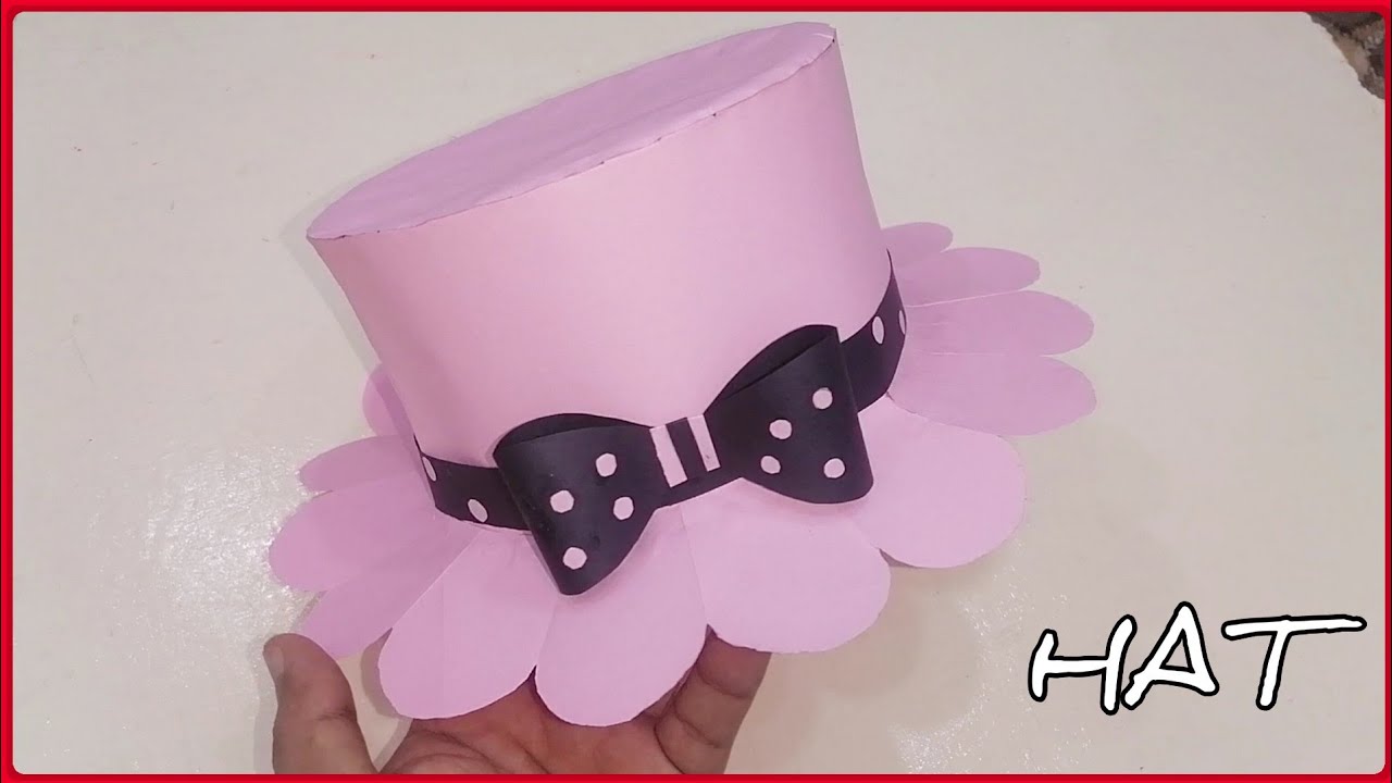 Cardboard Hat |How To Make A Cardboard Hat | Paper Craft - YouTube
