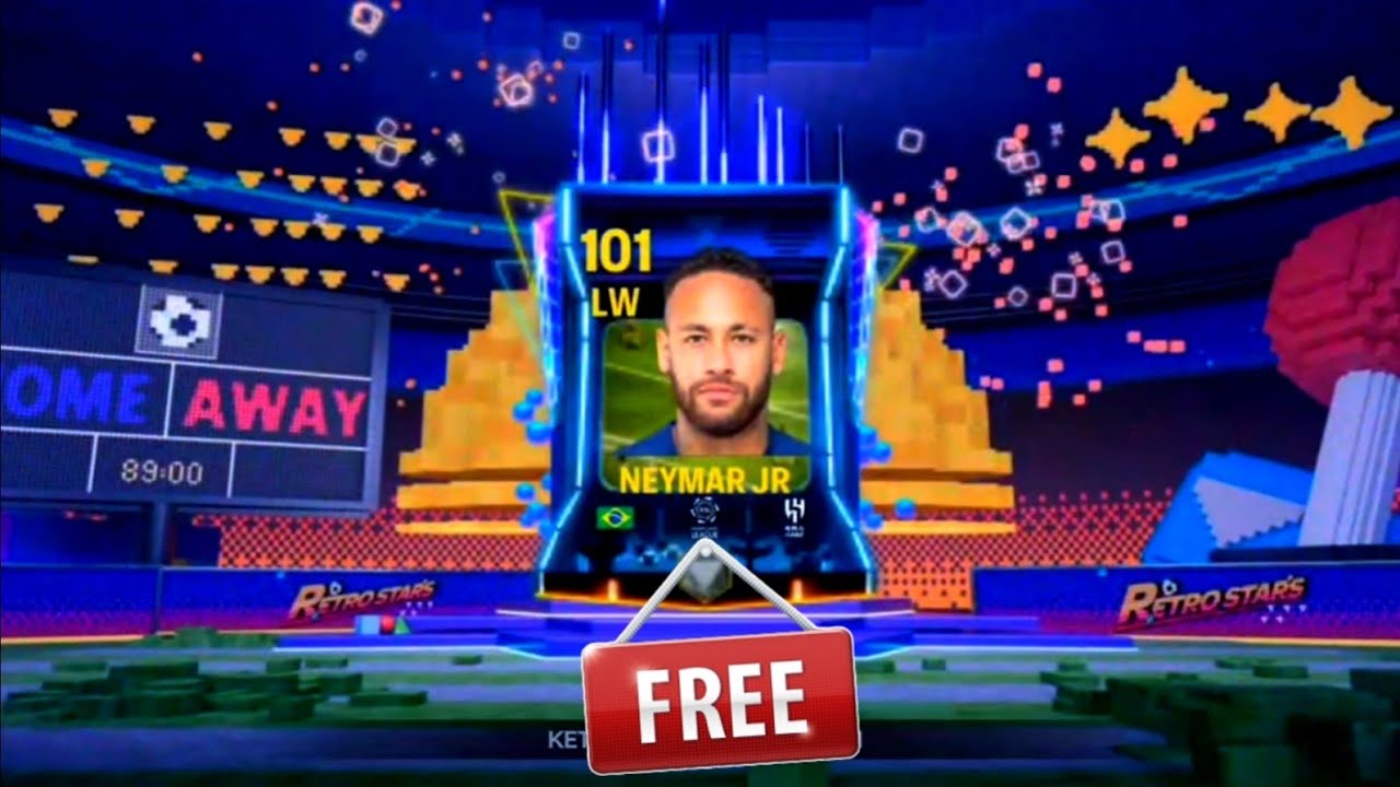 How to get free neymar 101 ovr on fc mobile 24 - YouTube