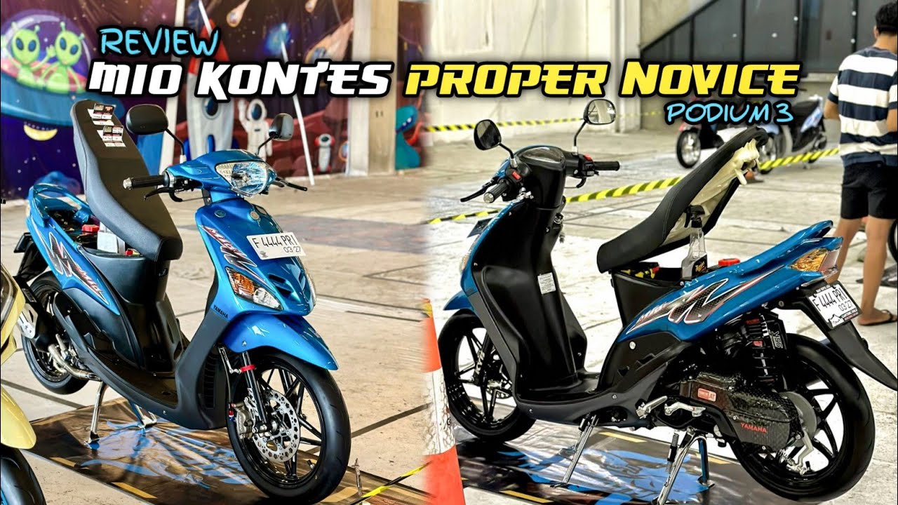 PODIUM 3‼️ REVIEW MODIFiKASI MIO SPORTY PROPER NOVICE MAMMUTBGR - YouTube