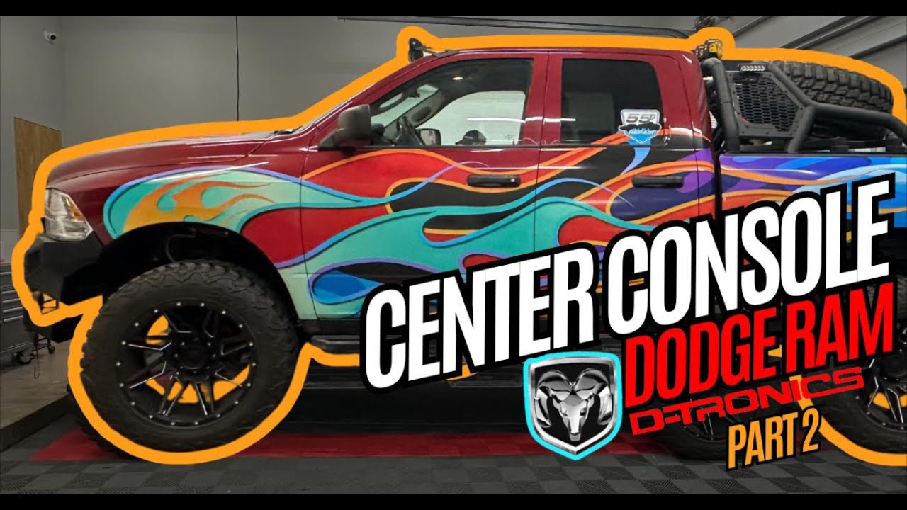 Dodge Ram Center Console – FULL Custom Install! 🔥 (Part 2) - YouTube