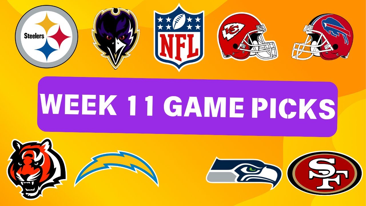 NFL WEEK 11 PREDICTIONS - YouTube