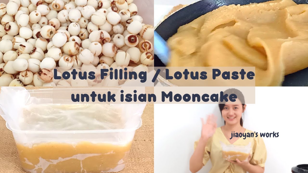 Resep Pasta Lotus isian Mooncake /Lotus Paste Recipe/Mooncake Filling ...