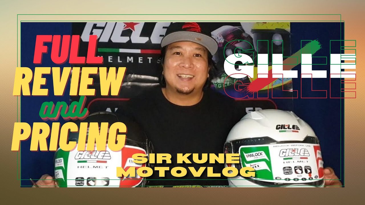 GILLE HELMET FULL REVIEW AND PRICING! - YouTube