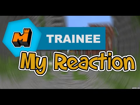 MY REACTION TO GETTING TRAINEE ON MINEPLEX!!! (300 Subscribers!) - YouTube