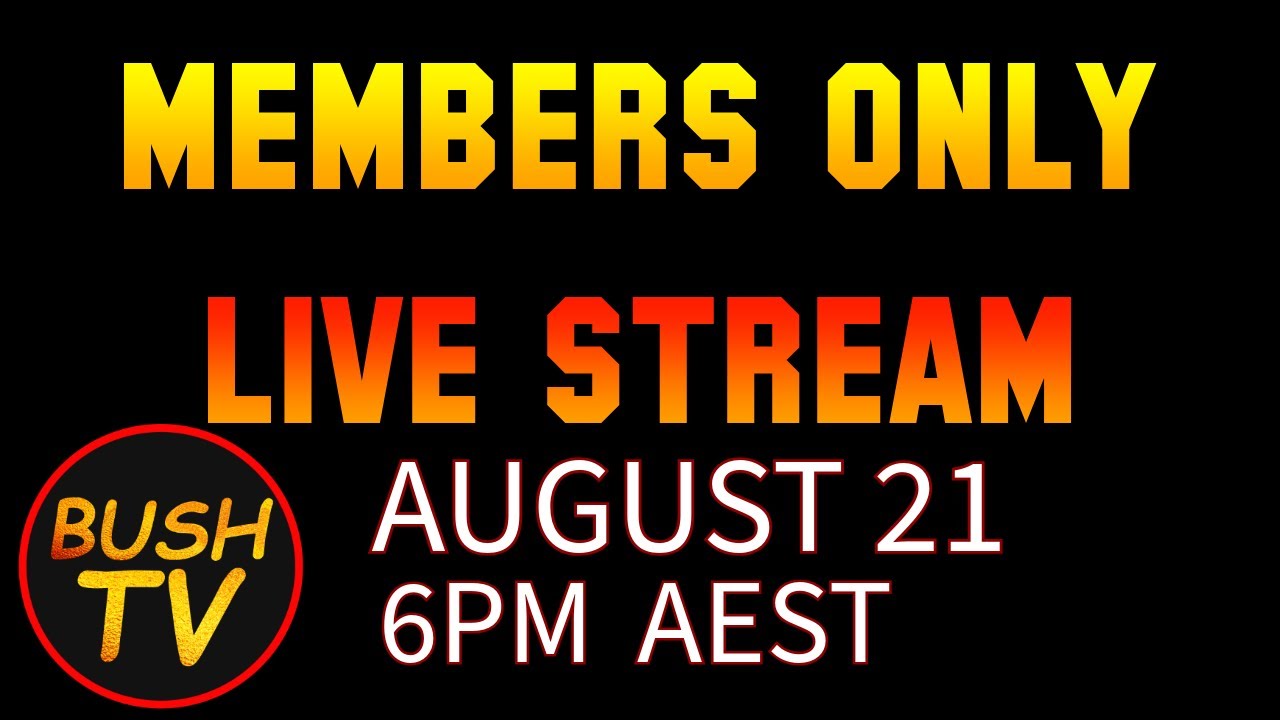 MEMBERS ONLY LIVE STREAM - STATS UPDATES, GENRAL TRIP CHAT.. AUGUST 21 ...