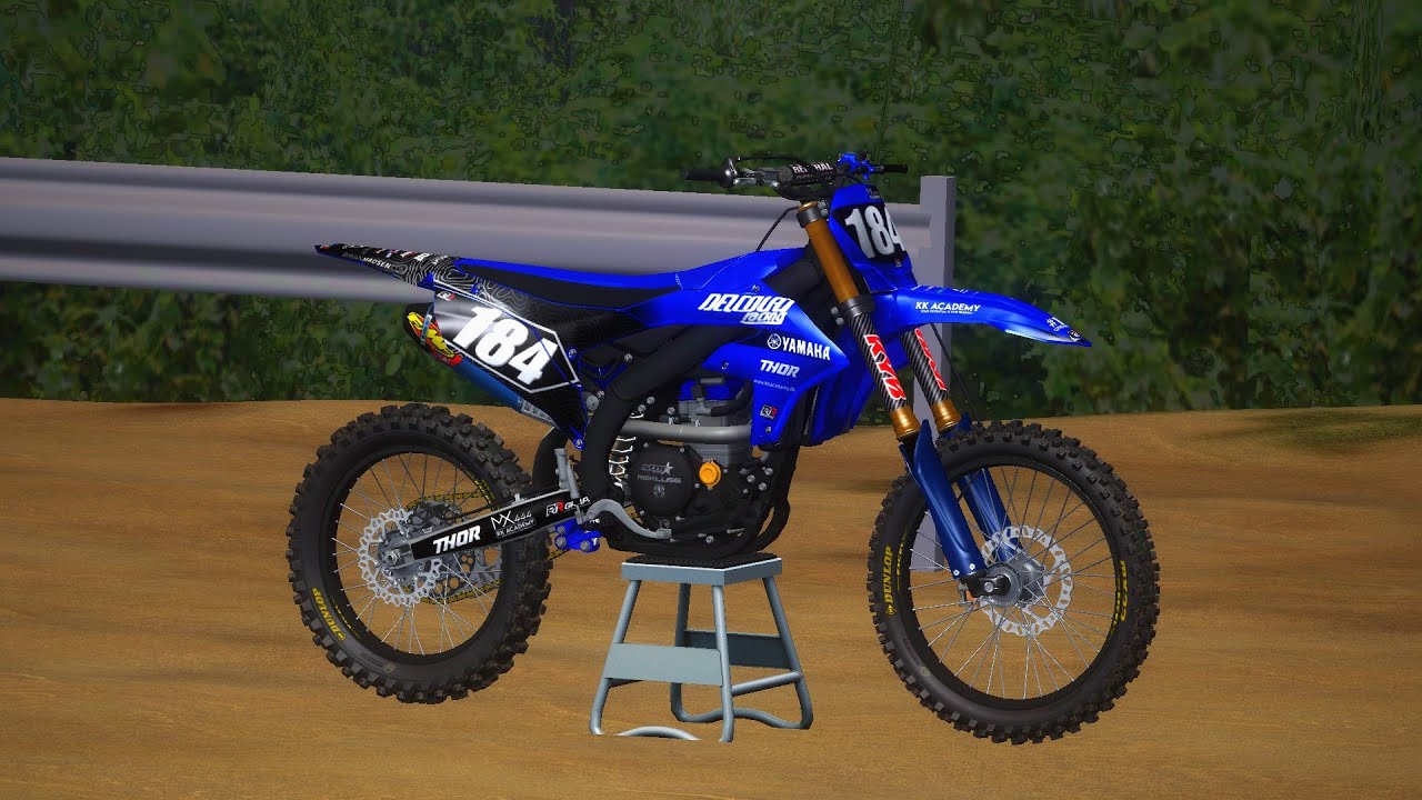 How to make custom bike paints in MX Bikes - YouTube