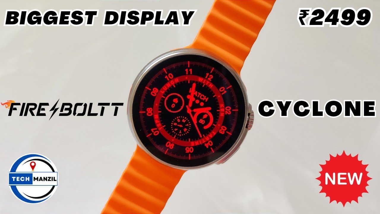 Fire Boltt Cyclone Unboxing & Review | fire boltt cyclone | fire boltt ...