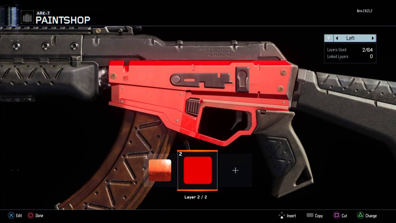 BO3 Chrome Camo Tutorial Paint Shop - YouTube