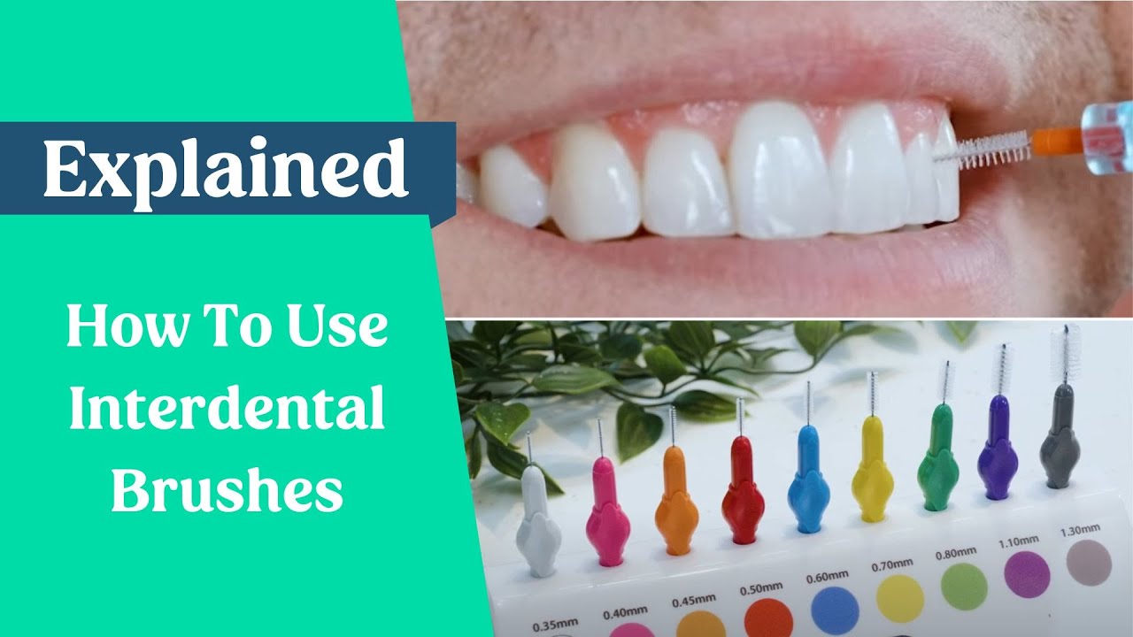 How To Use Interdental Brushes - YouTube