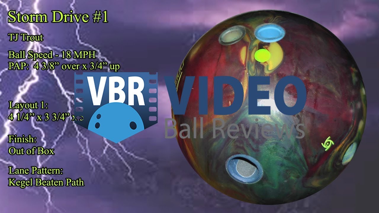 Storm Drive Bowling Ball Reaction Video Ball Review {vs} Storm Timeless ...