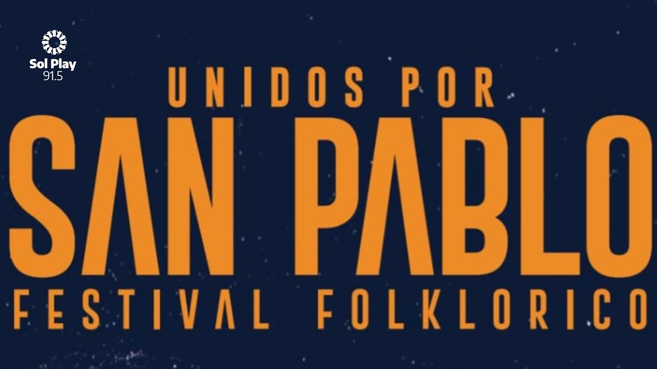 Omar Sansone: Festival Folklórica unidos por San Pablo - YouTube