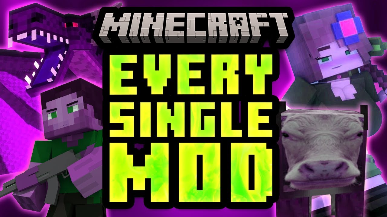 I installed EVERY SINGLE MINECRAFT MOD! | Minecraft Survival - YouTube