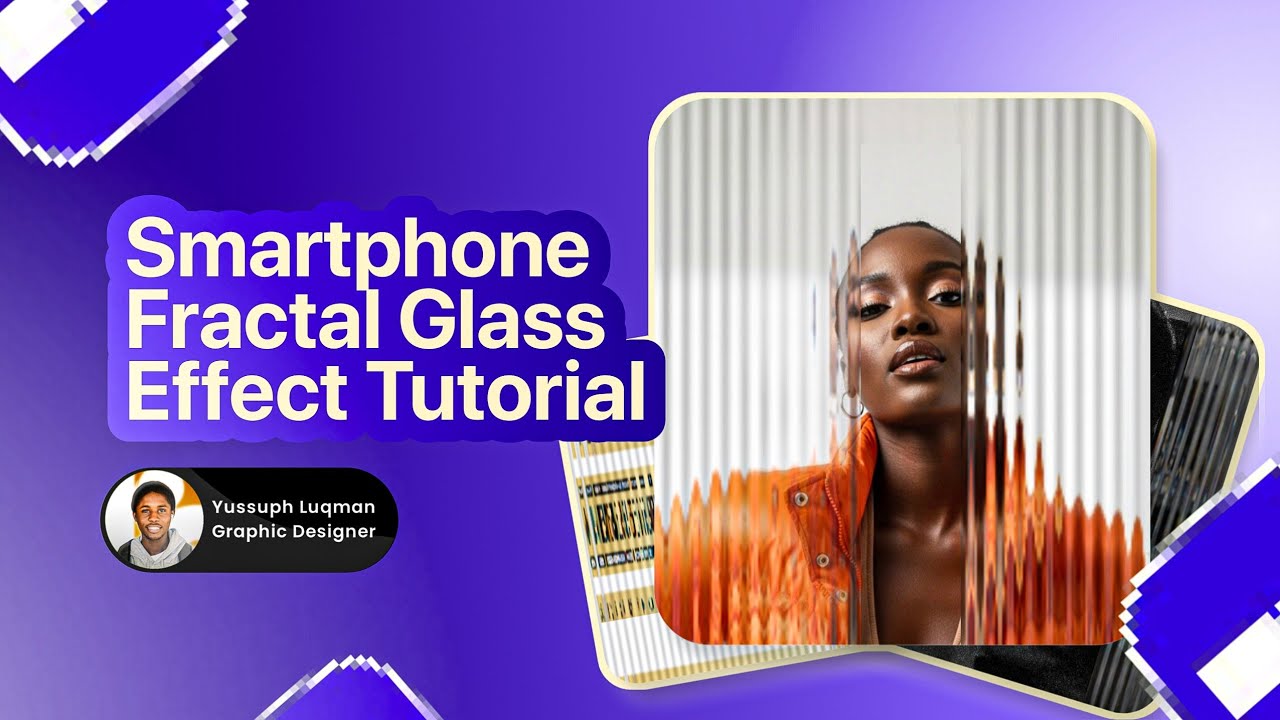 Fractal Glass Effect Tutorial (Smartphone designer Tutorial) - YouTube