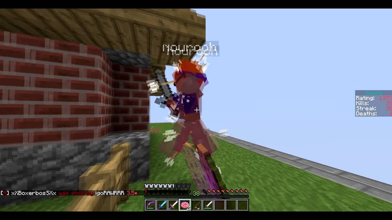 Minecraft: Roxbot PVP - 40 Kill Streak - YouTube