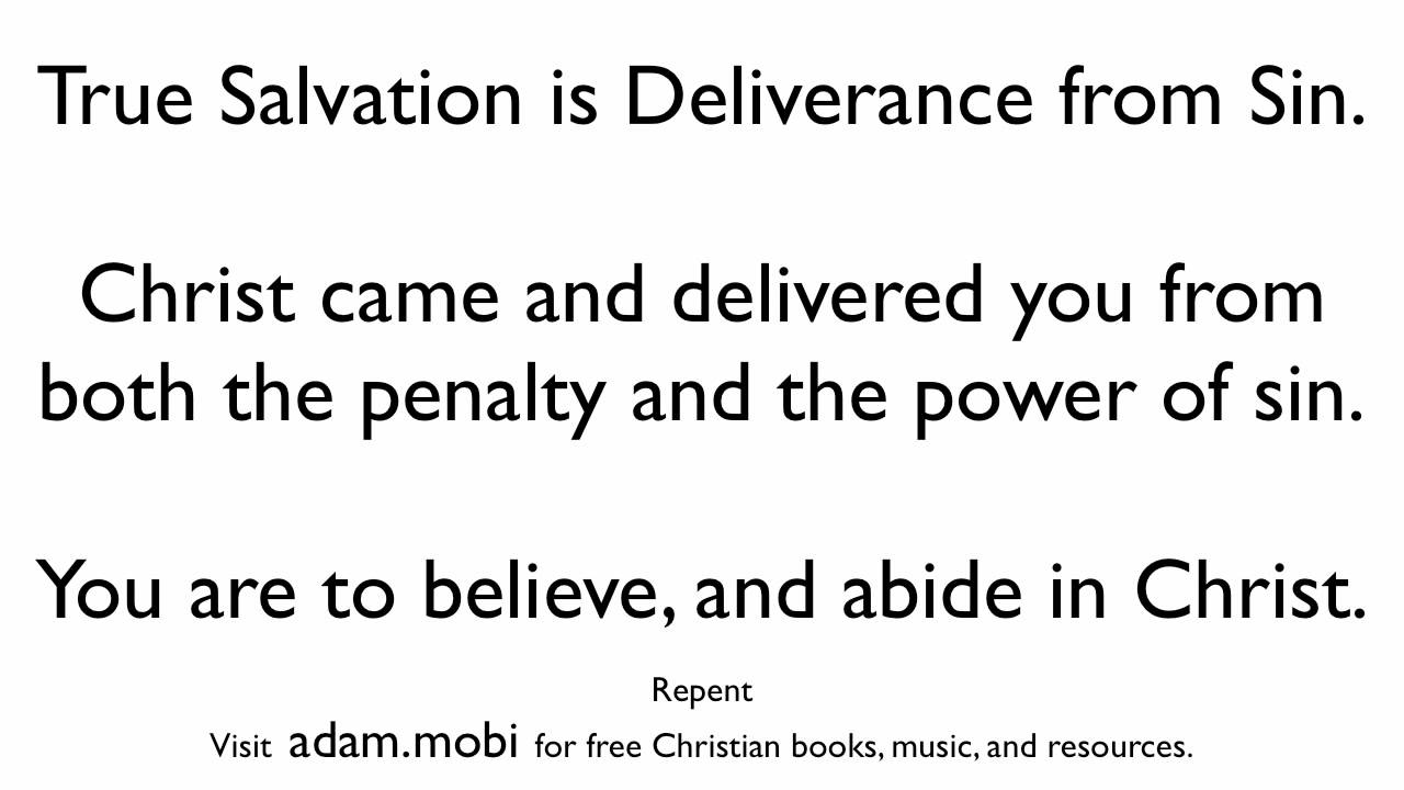 Repent And Believe The Gospel - Salvation Information - Tract ...