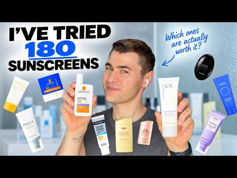 I've tried over 180 sunscreens. Here are the best ones!