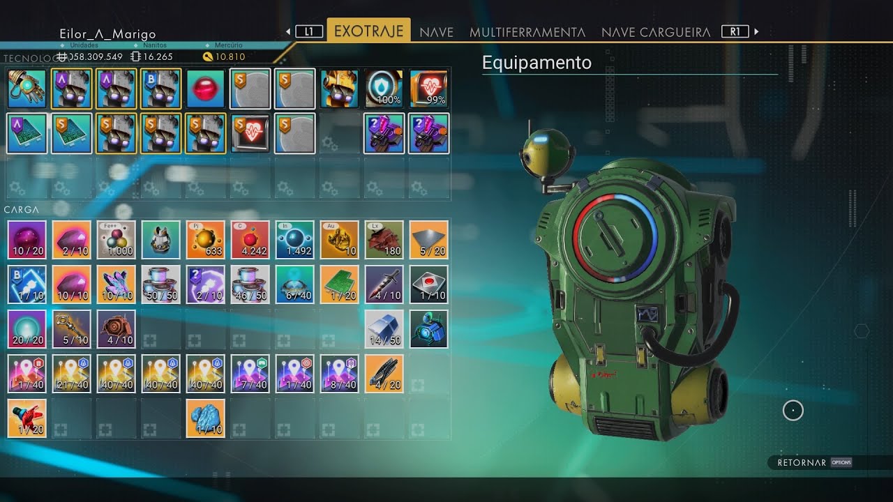 No Mans Sky Expandir Exotraje - YouTube