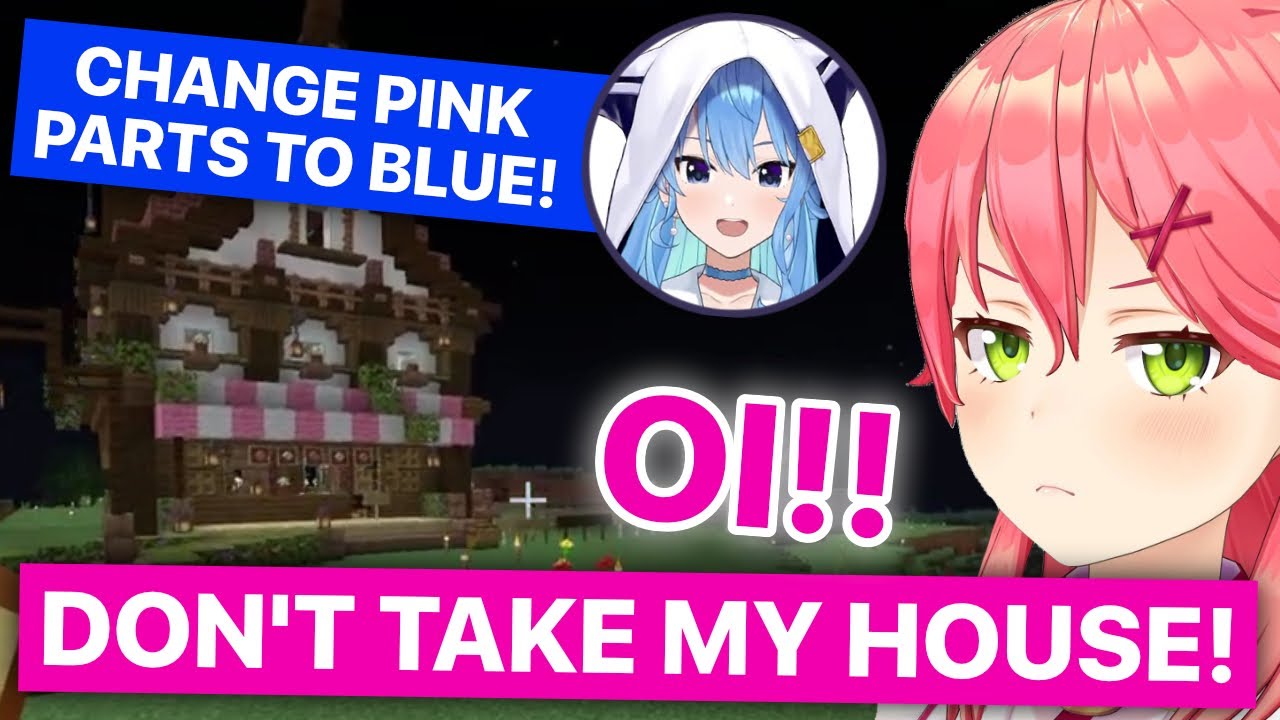 Suisei Wants To Take Over Miko's House? (Sakura Miko & Hoshimachi ...