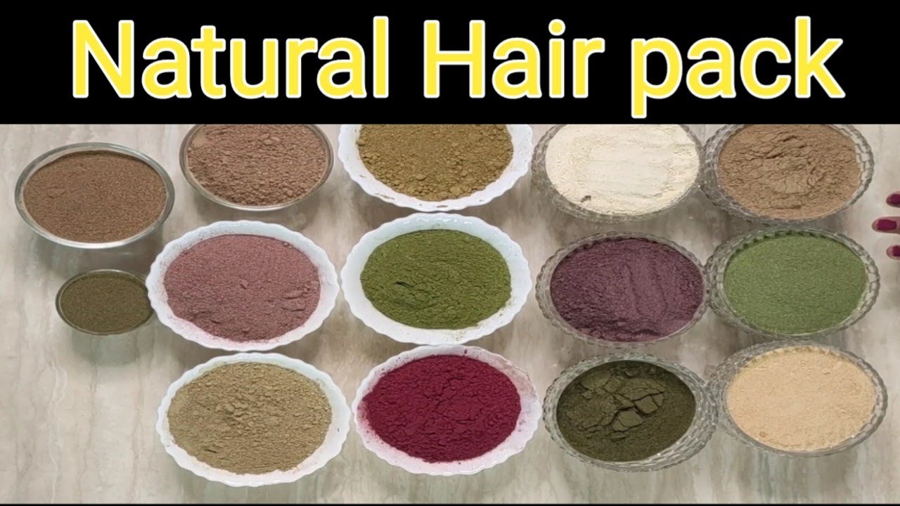 Home made Natural hair pack | - YouTube