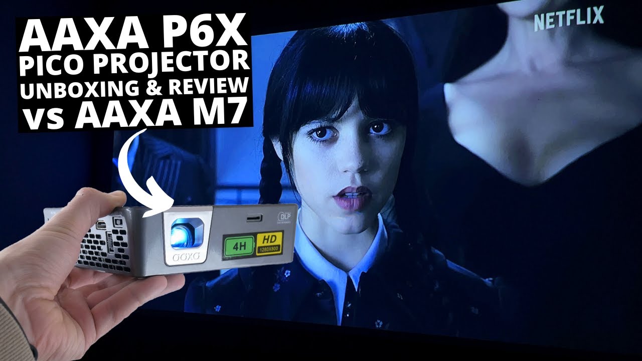 AAXA P6X REVIEW: This Projector Is Just As Good As AAXA M7! - YouTube