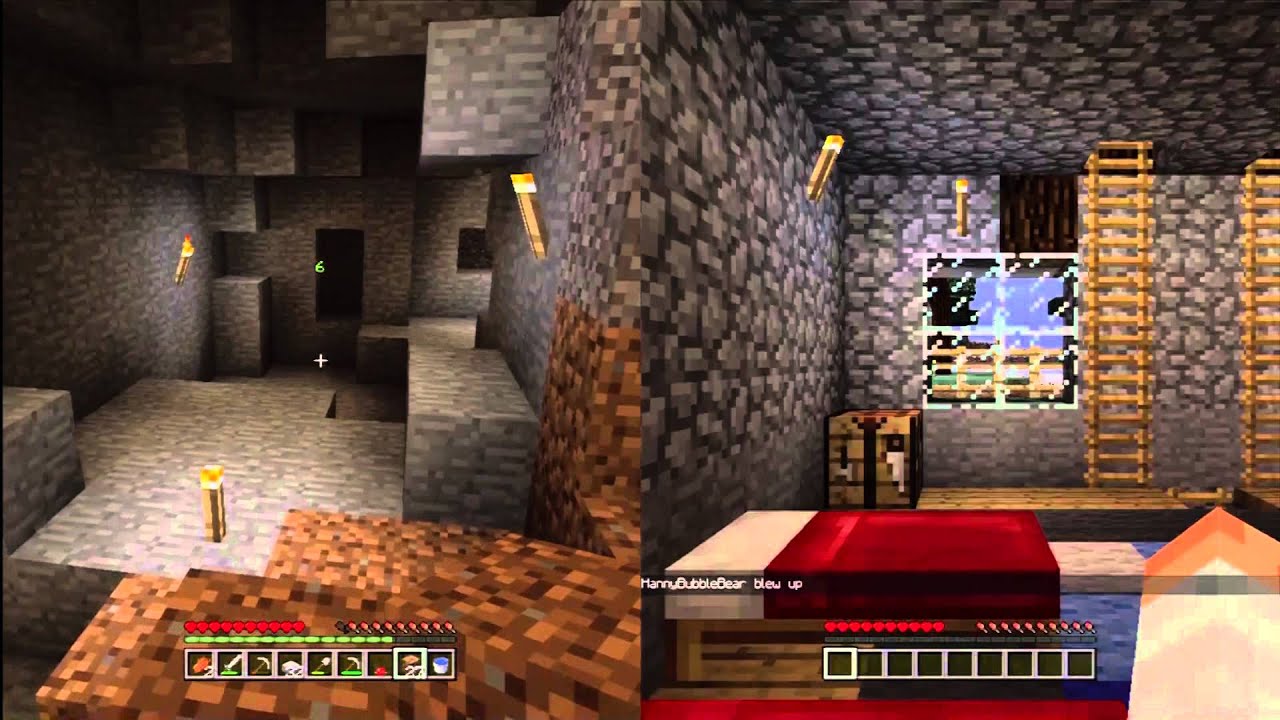 Minecraft: Xbox 360 Edition (Split-Screen) | Part 18 | OMINOUS ...