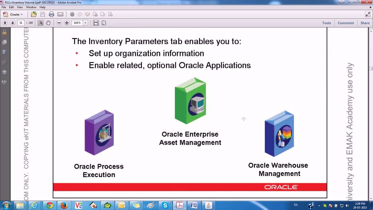 05 Oracle Inventory Part 5 Inventory Organization - YouTube
