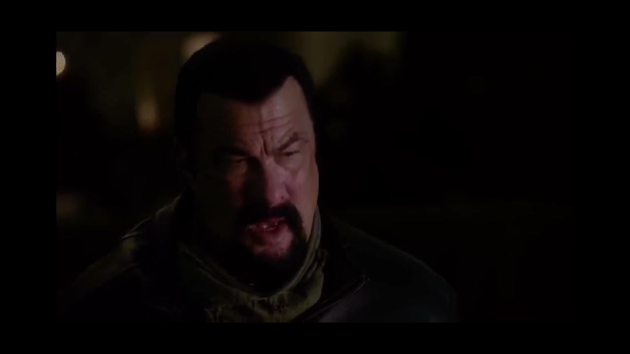 Steven Seagal snatches every birthday - YouTube