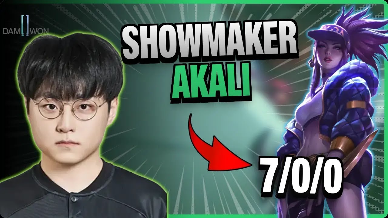 DK ShowMaker MIDDLE Akali vs Yone | 15.5 - YouTube