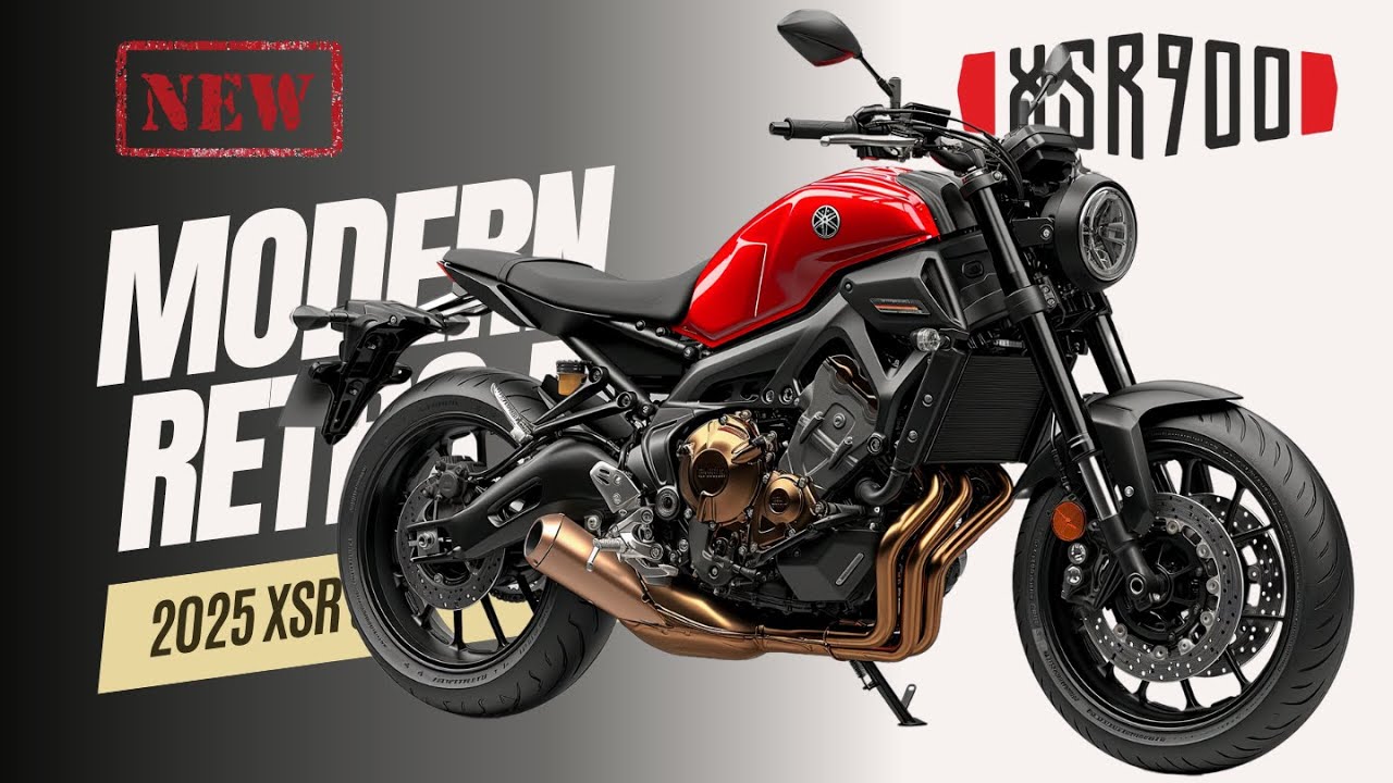 2025 Yamaha XSR900: Is This the BEST Retro Bike EVER? - YouTube