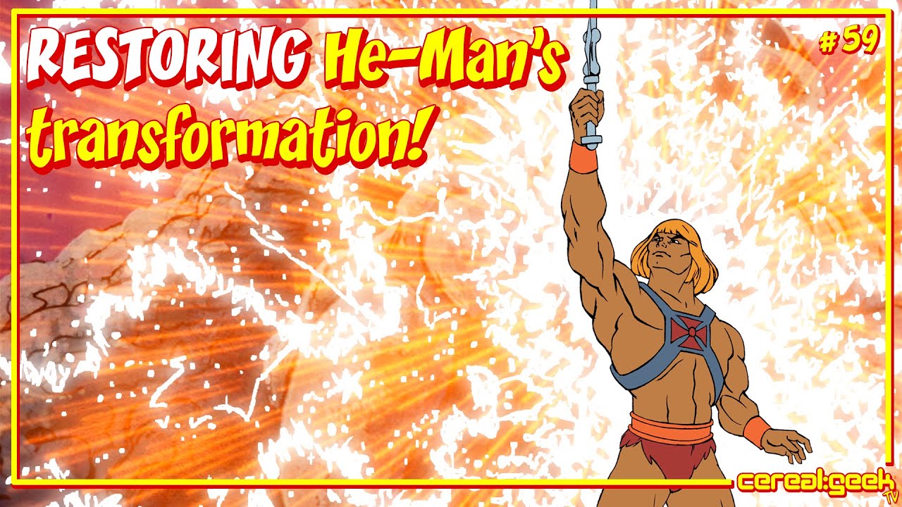 HE-MAN / RESTORING He-Man's transformation! - YouTube