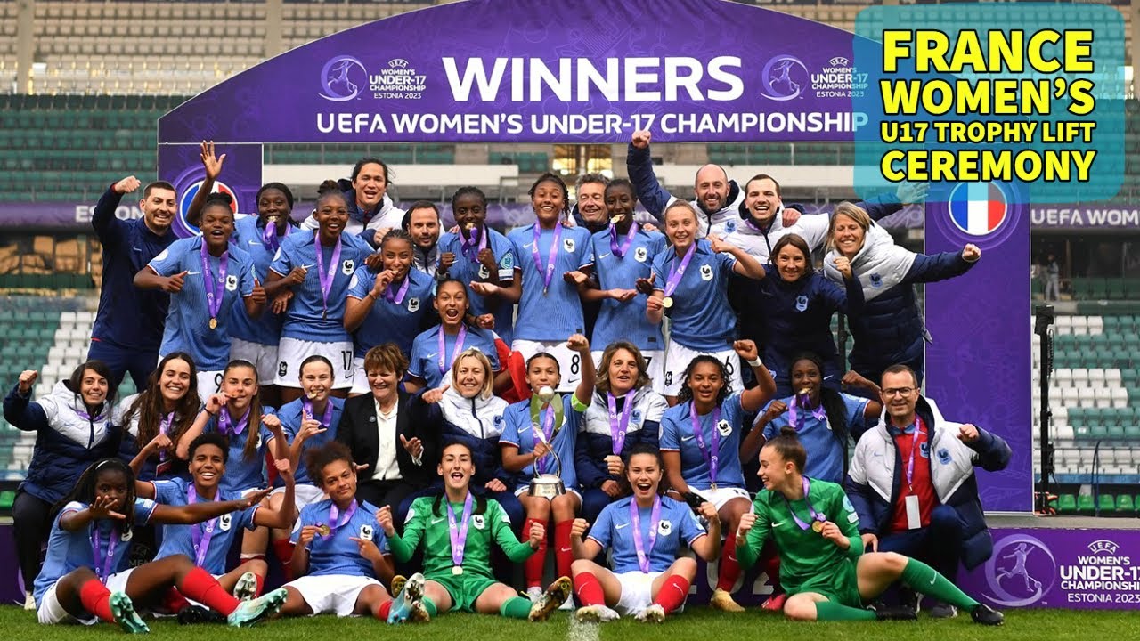 🇫🇷 Les Bleues are THE CHAMPIONS | Full post match Ceremony - YouTube