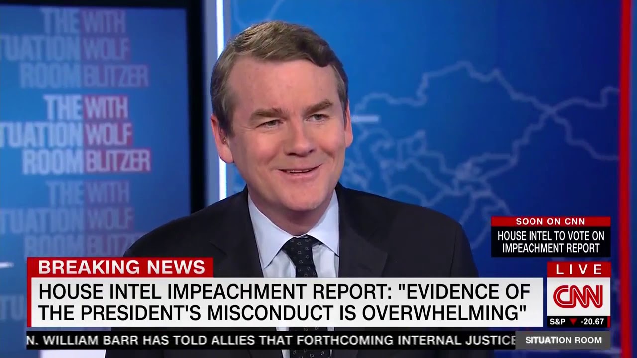 Michael Bennet on CNN's The Situation Room with Wolf Blitzer - YouTube
