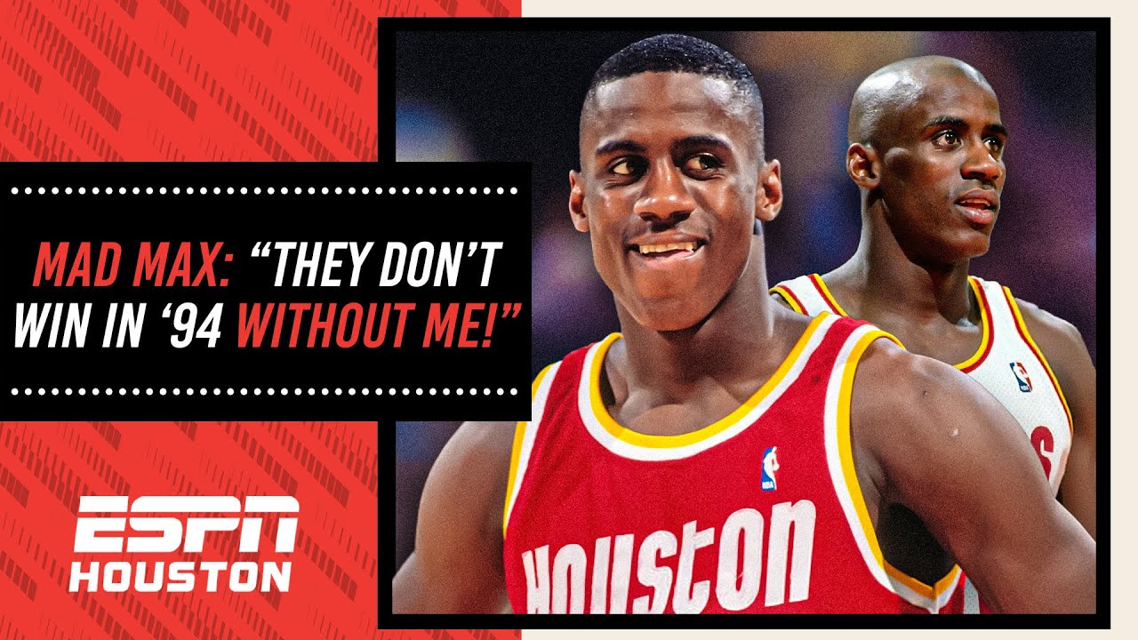MAD MAX: “Ain’t NO CHAMPIONSHIP in Houston if it WASN’T FOR ME!” | ESPN ...
