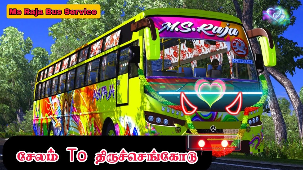 TN MS Raja Private Bus Service In Ets 2 Girl Gamer YouTube tn-ms-raja-private-bus-service-in-ets-2-girl-gamer-youtube