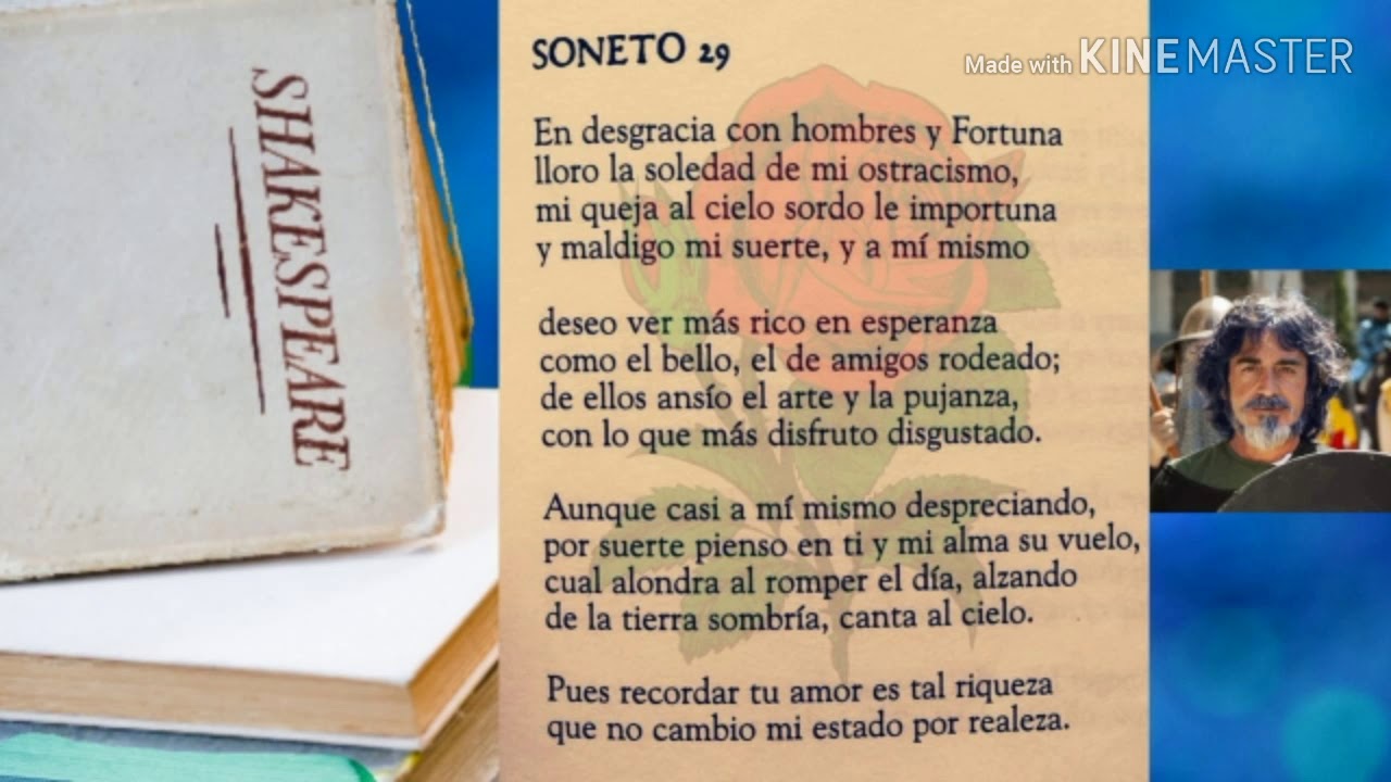William Shakespeare - SONETO 29 - Juanjo Reiz - Shakespeare's Sonnets ...