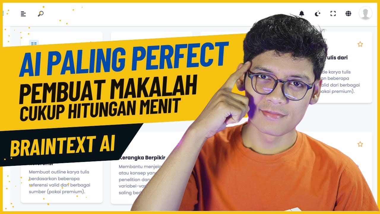 Cara Membuat Makalah dengan Cepat dan Lengkap Pakai AI | Braintext AI - YouTube