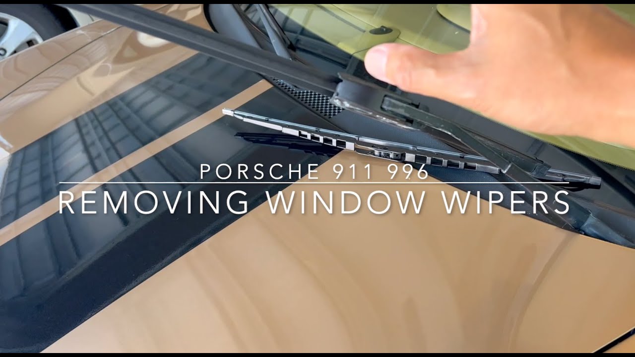 porsche 911 996 - windshield wipers - YouTube