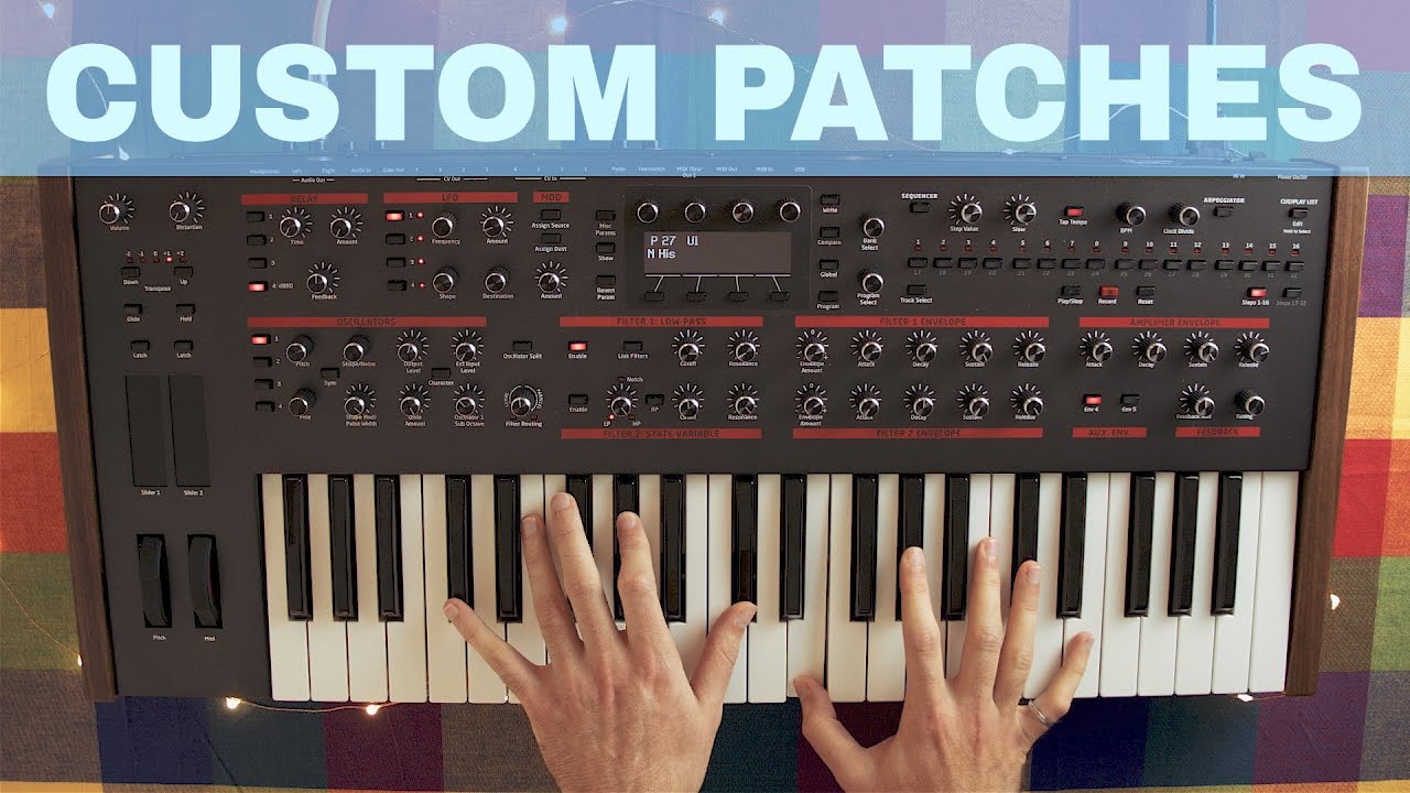DSI PRO 2 CUSTOM PATCHES DEMO ~ TWELVE PARTS OF SAN FRANCISCO - YouTube
