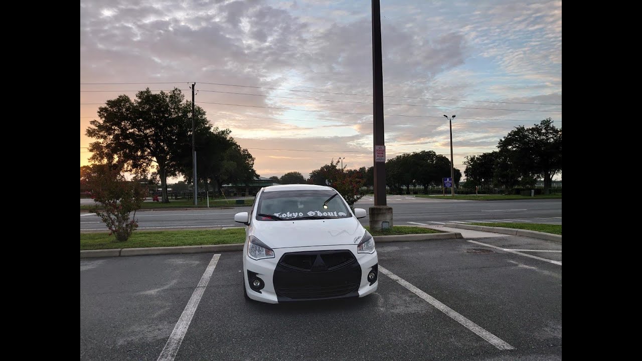 Custom Mitubishi Mirage G4 Short Ram Intake - YouTube