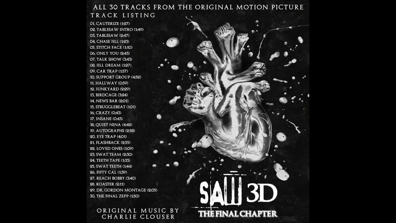 Saw 3D: The Final Chapter (Original Motion Picture Score) - FULL ALBUM ...