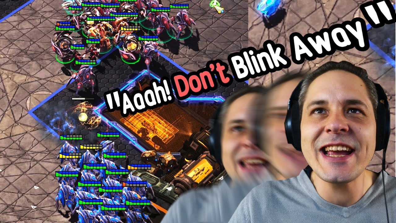 Disruptor balls in Protoss versus Protoss (Starcraft 2) - YouTube