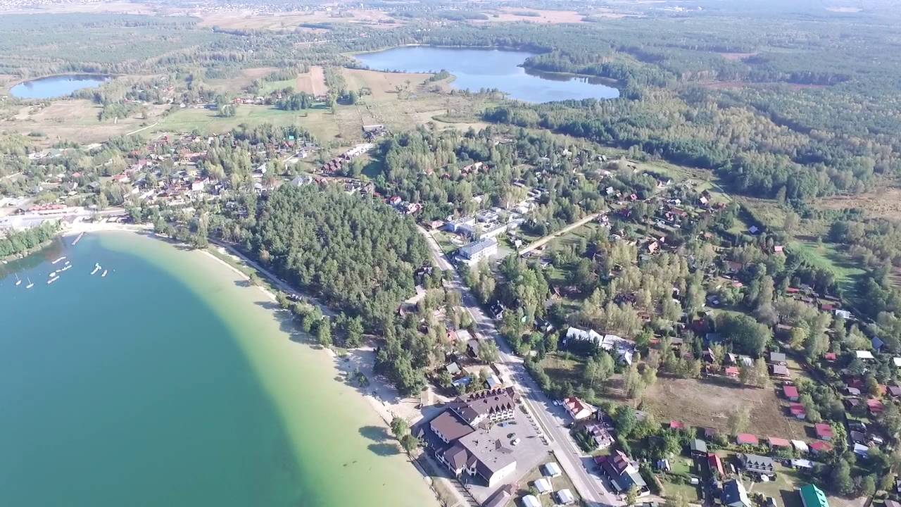 Okuninka jezioro Białe [DJI Phantom 3] - YouTube