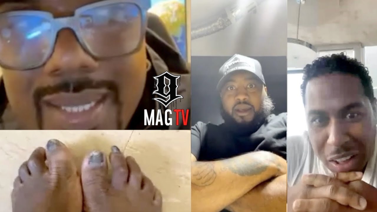 Ray J Gets Queenzflip & Bobby V To Help Wit Maggie's Feet! 🦶🏾 - YouTube