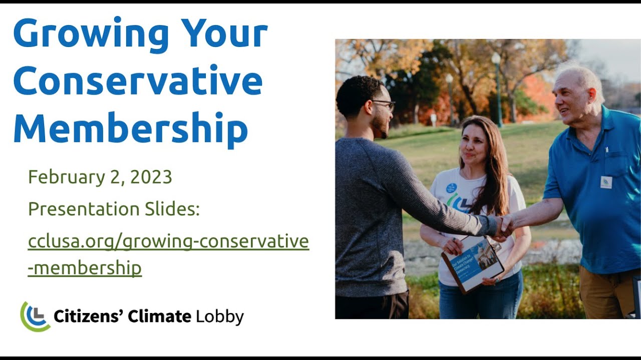 CCL Training: Growing Your Conservative Membership - YouTube
