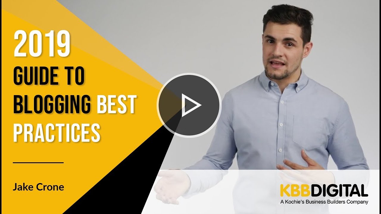 Beginner's Guide to Blogging Best Practices in 2019 - YouTube