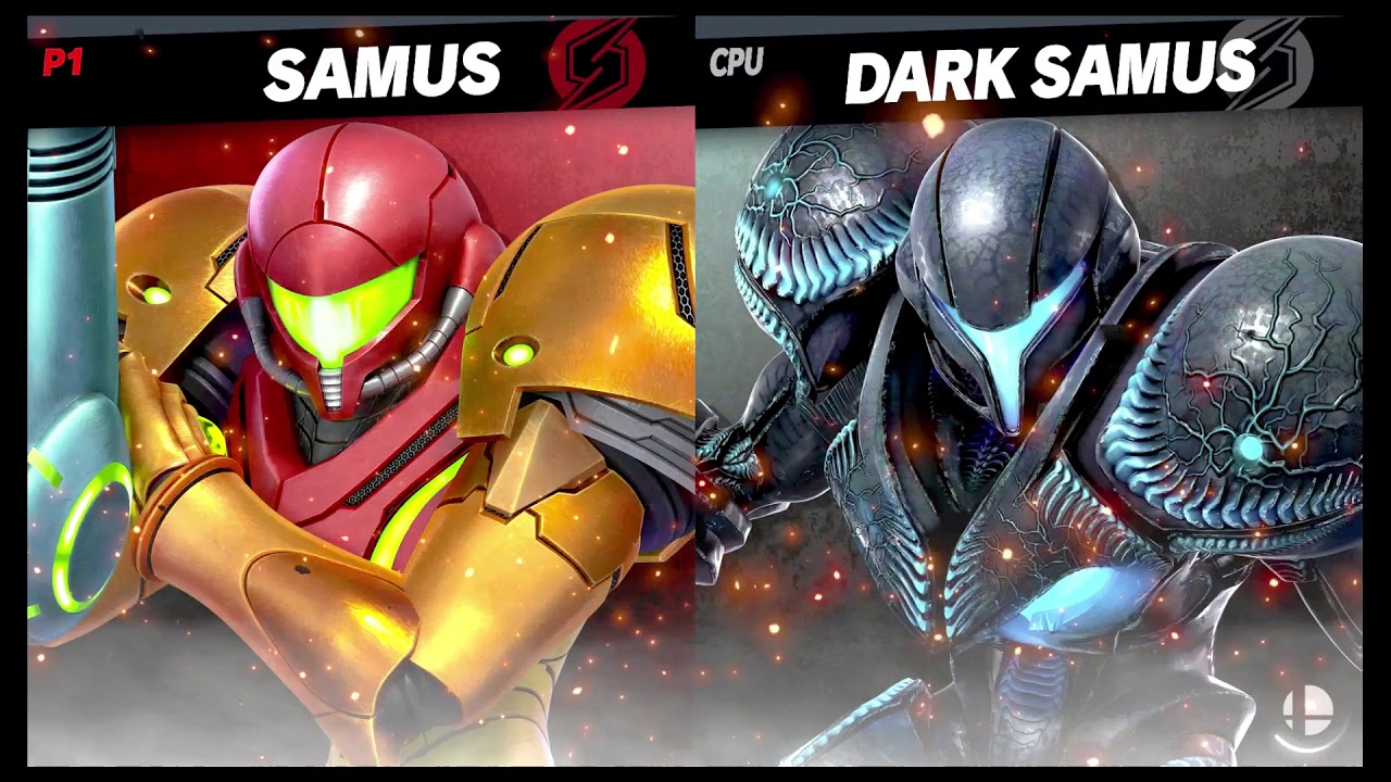 Samus vs Dark Samus - Super Smash Bros Ultimate - Only One Life - YouTube